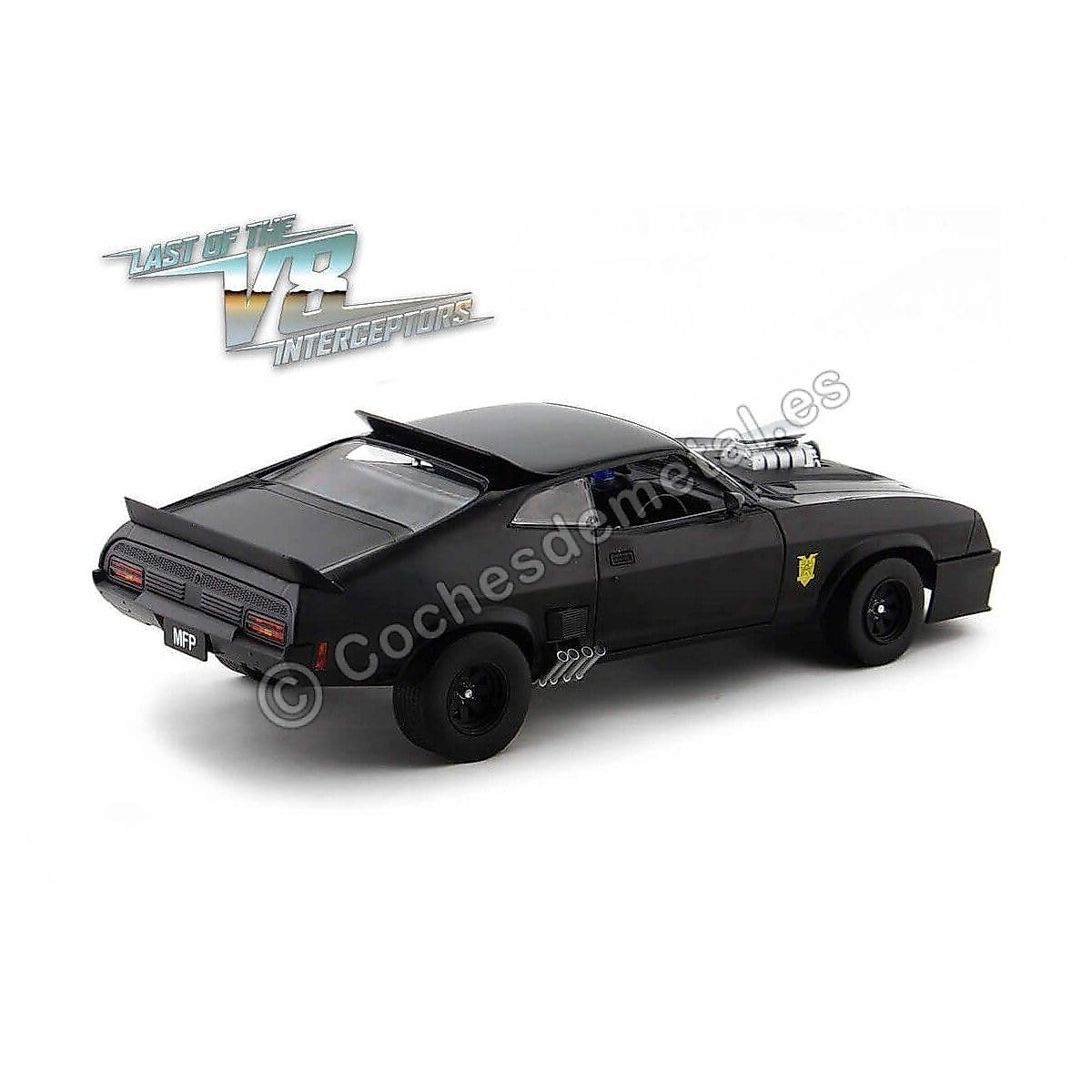 Greenlight 12996 1:18 Scale Last of The V8 Interceptors (1979) 1973 Ford Falcon XB, Black