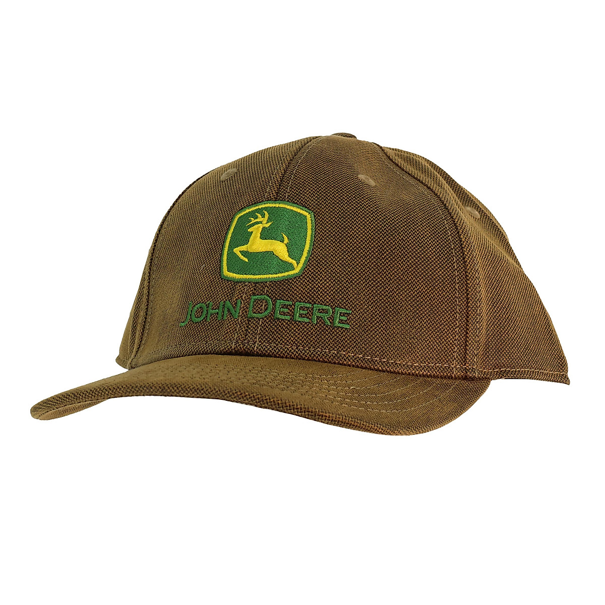 John Deere Heather Oil Skin Cotton-Brown-One Size