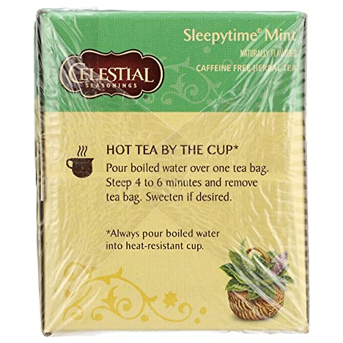Celestial Seasonings Tea Sleepy time Mint 20 Bag, 20 ct