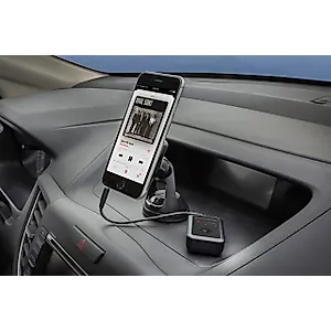 Scosche FMT7-SP1 Tune-Tone FM Stereo Transmitter with Built-in 3.5mm AUX Cable, Small