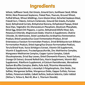 Sunseed 49040 Vita Prima Sunscription Conure Food - High-Variety Formula, 3 LBS