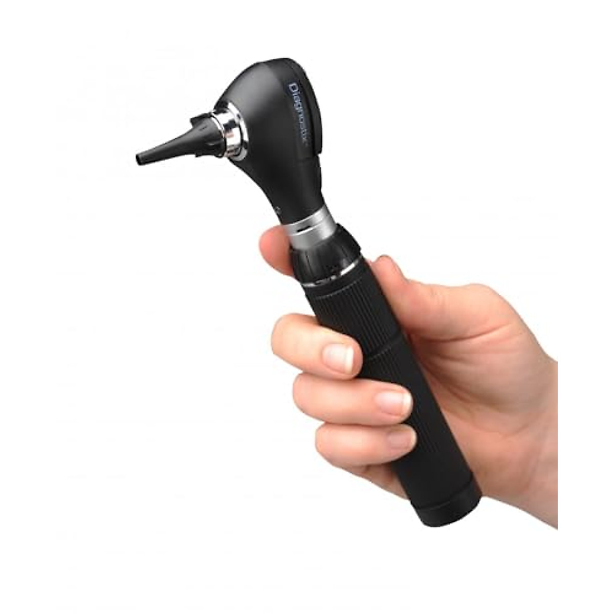 ADC Portable Diagnostic Set Plug-in Rechargeable, with Standard Otoscope and Coax Ophthalmoscope, LED Lamps, 3.5V, Hard Case, Diagnostix 5410L, Black