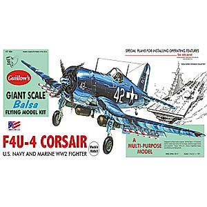 Guillow's Vought F4U-4 Corsair Model Kit