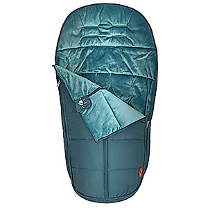 Diono All Weather Stroller Footmuff, Universal Fit from Baby to Toddler with Cozy Super Soft Padding, Weatherproof, Water Resistant Lining, Teal