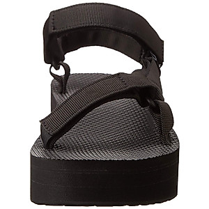 Teva Women's Flatform Universal Black 9 M