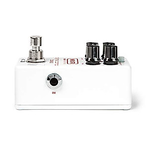 MXR M282 Dyna Comp Bass Compressor Effect Pedal - White, Analog, 9.0V, 9.0mA, Knob Controls, Adapter Powered, 1/4 inch Audio