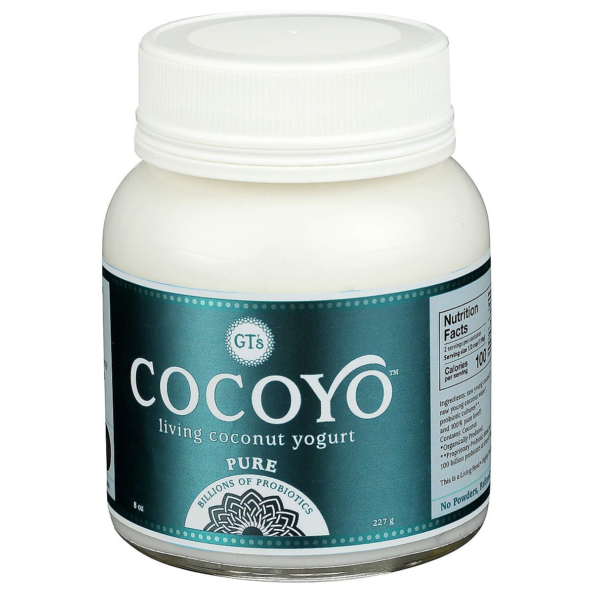 GTS Yogurt Coconut, 8 Fluid oz