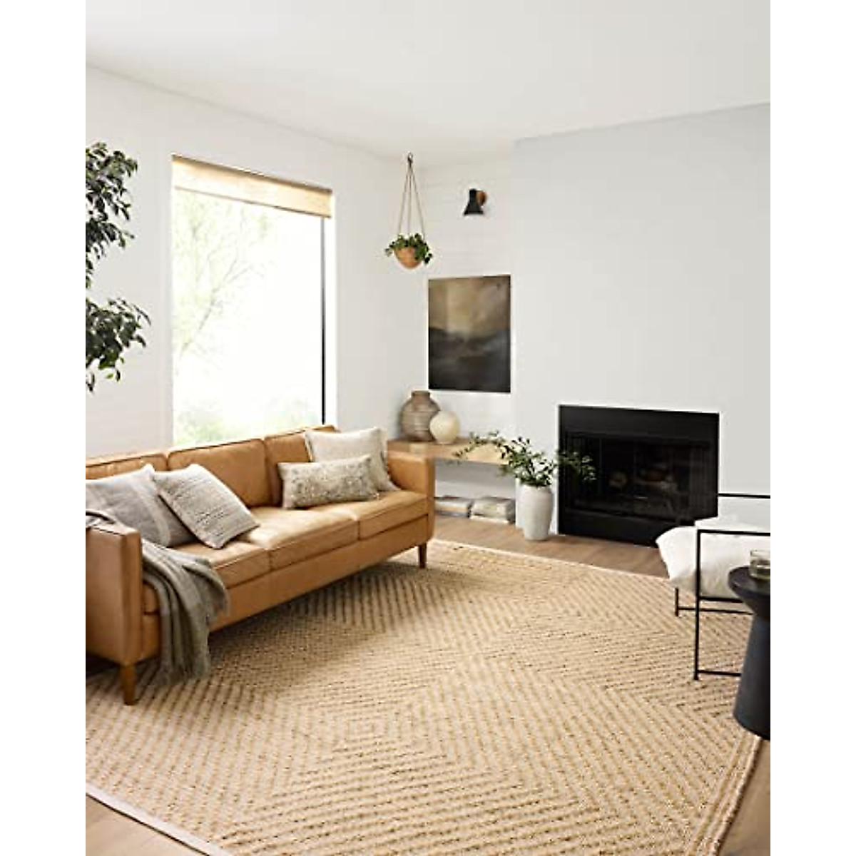 Loloi Angela Rose x Colton Collection CON-04 Natural/Ivory, Contemporary 9'-0" x 12'-0" Area Rug