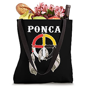 Ponca Tribe Native Indian Medicine Wheel Tote Bag