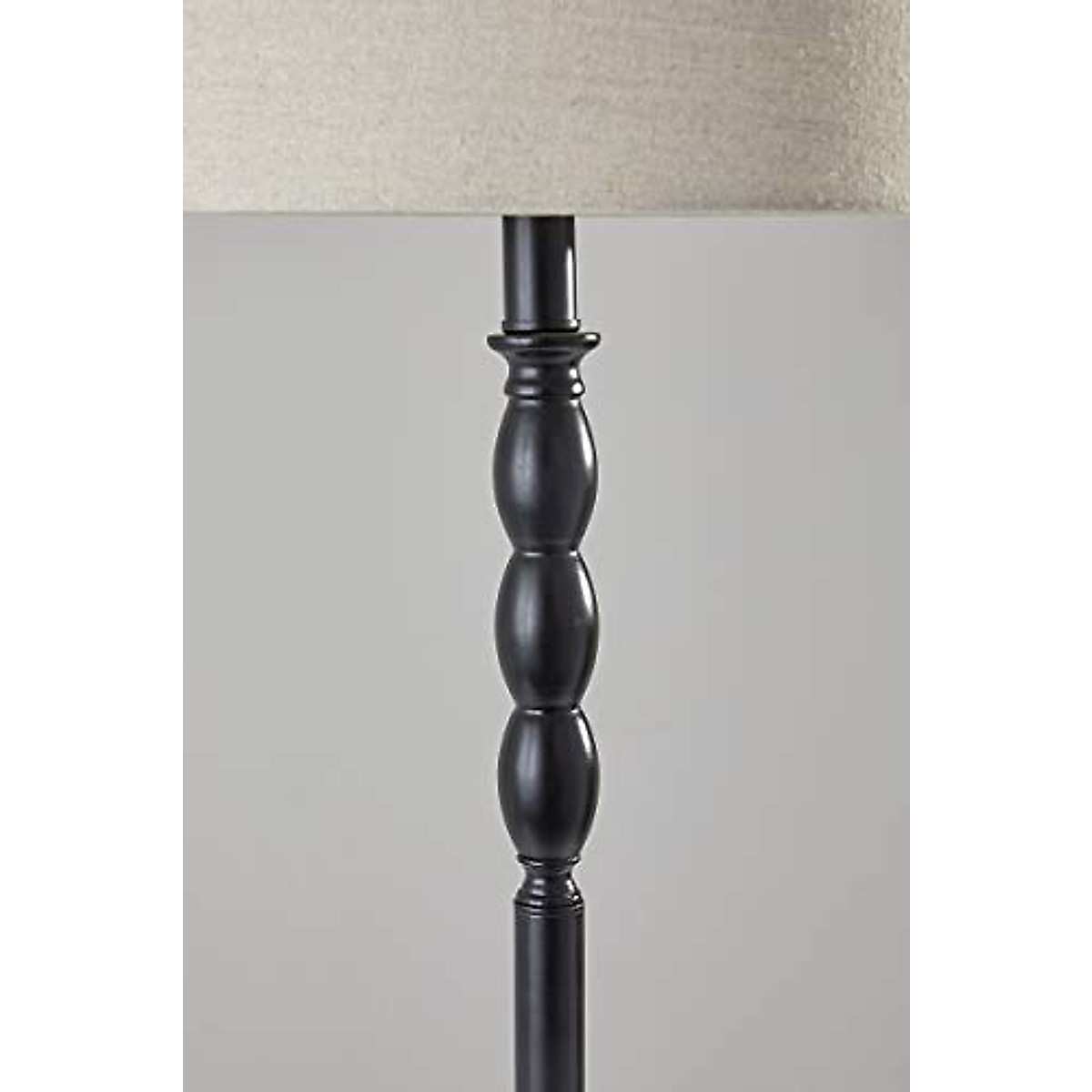 Adesso 1571-01, Floor Lamp, Black