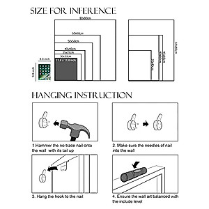 Zessonic Sea Turtle Wall Decor for Bathroom - Teal Sea Turtle And Seahorse Coastal Artwork with Texture Wall Art for Kids Room, Nursery Room, 12"x12"x2