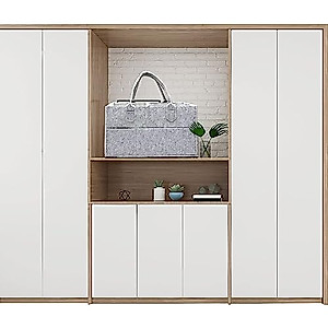 Dohia Baby Diaper Caddy Organizer Portable Nursery Essentials Storage Basket Nursery Storage Baby Car Bag D1-2306-MZMMB