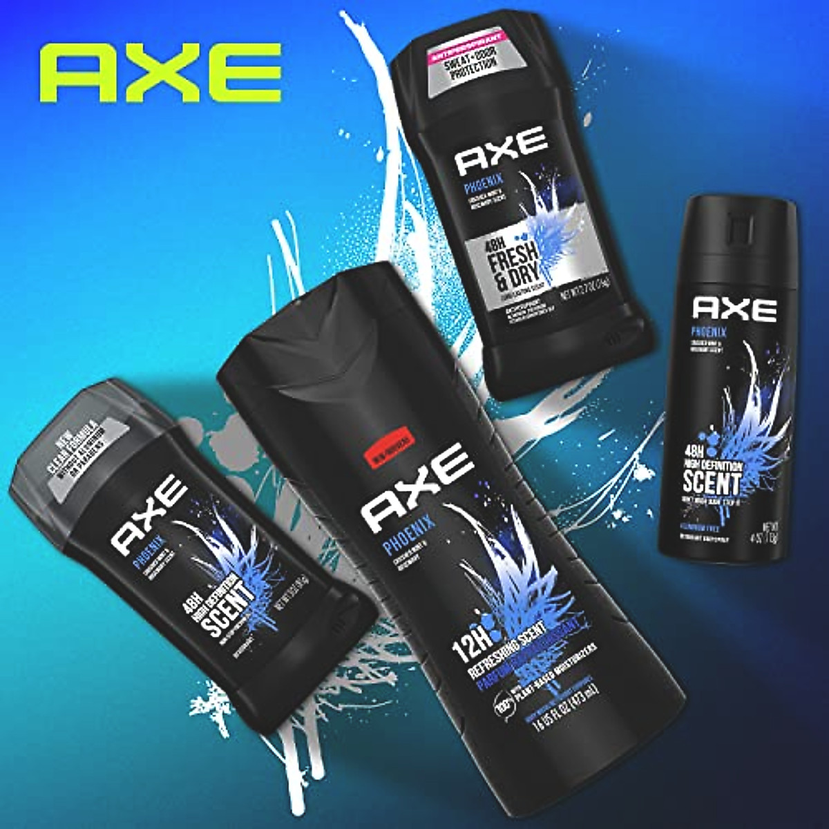 AXE Body Spray Deodorant Phoenix for Long Lasting Odor Protection Deodorant for Men Formulated Without Aluminum 4.0 oz