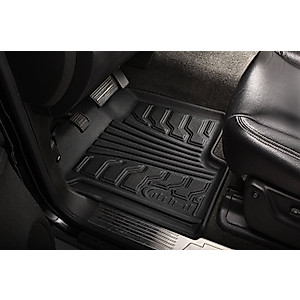 Lund 283040-B Catch-It Vinyl Black Front Seat Floor Mat - Set of 2