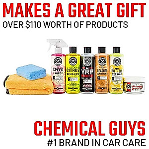 Chemical Guys HOL800 The Best Detailing Kit, 8 Items Including (5) 16 oz. Products