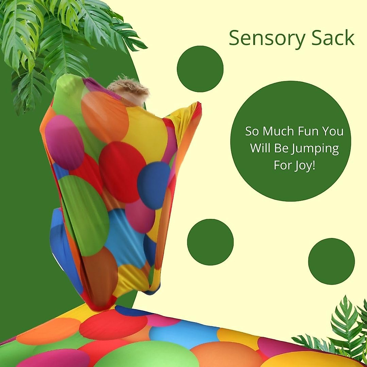 Dr Squish Sensory Sock - Bag - Sack - Washable - Body Pod - Comfortable Blanket - Blankets & Throws - Full Body wrap - Self Soothing - Wearable Blanket for Kids (3-5 years, 40 x 27 Inch)