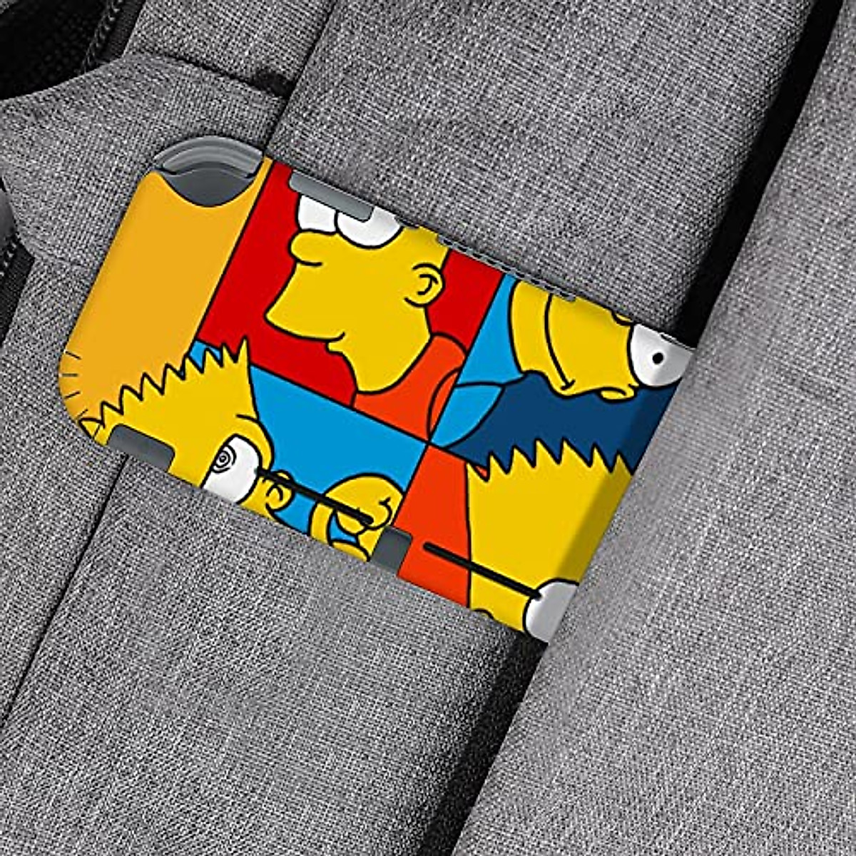 Rose Gold Marble Design Watercolor Gradient Texture Anime Vinyl Skin Decal Sticker, Suitable for Switch, Switch lite Game Console Protection Set