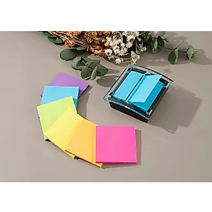 Pop-up Sticky Notes,3x3 in,12 Pads,Bright Colors Super Sticking Power Memo Pads, 6 Colors, Strong Adhesive