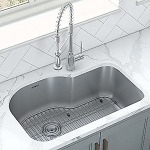 Ruvati RVM4700 Undermount 16 Gauge 31.5" Kitchen Sink Single Bowl