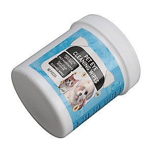 Yinhing Portable Dog Eye Wipes, Gentle Tear Remover & Ear Cleaner for Dogs & Cats, Lasting Cleaning Effect, Organ Size