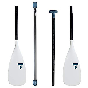 TAHE 11'6 Beach SUP-Yak 2-in-1 Tandem Inflatable Kayak + Paddle Board Complete Package,Blue