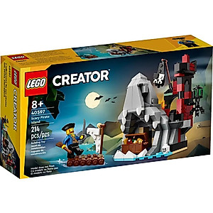 LEGO Scary Pirate Island GWP Building Set (40597, 214 pcs)
