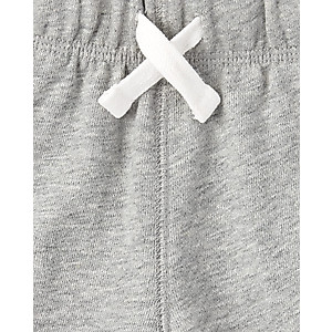 The Children's Place boys French Terry Casual Shorts, Black/Smoke Gray/New Navy 3 Pack, Small US