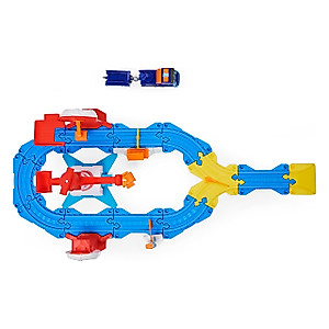 Mighty Express, Port Station Playset with Exclusive Mechanic Milo Toy Train and Magnetic Crane