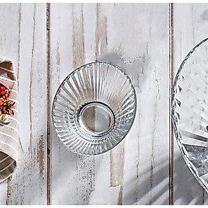 Barski - European Glass - Double Old Fashioned Tumbler Glasses - Uniquely Designed - Set of 6-10.5 oz. - Made in Europe