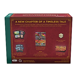 Magic: The Gathering The Lord of The Rings: Tales of Middle-Earth Bundle - 8 Set Boosters + Accessories