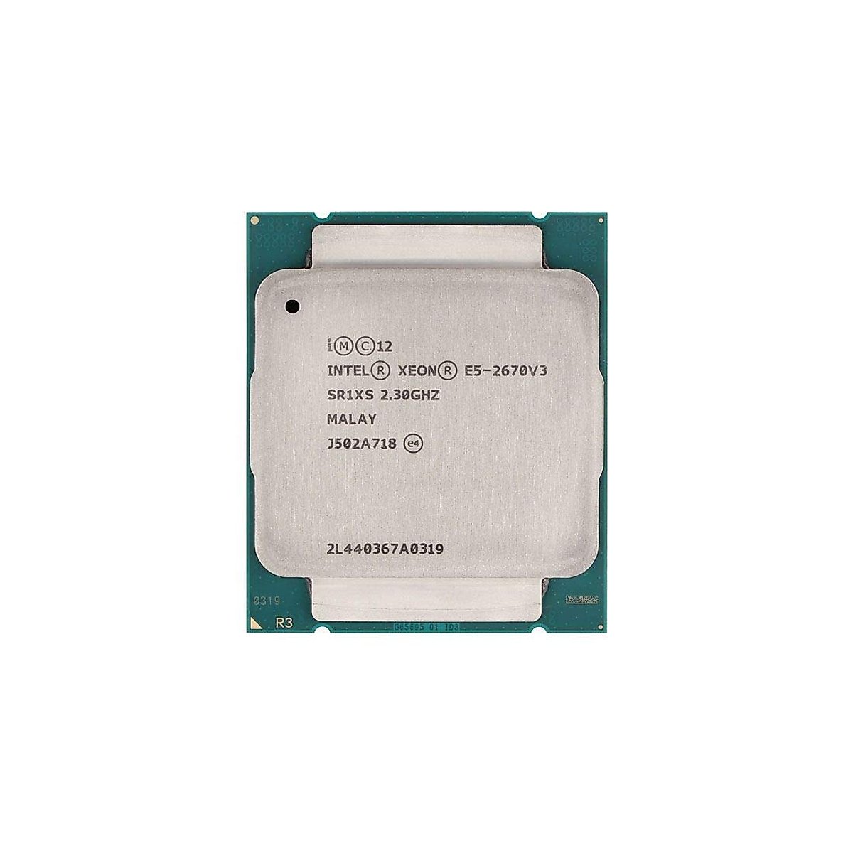 Intel Xeon E5-2670V3 12 Core Processor 2.30Ghz 30MB Smart Cache 9.60 GT/S QPI TDP 120W CPU SR1XS BX80644E52670V3 (Renewed)