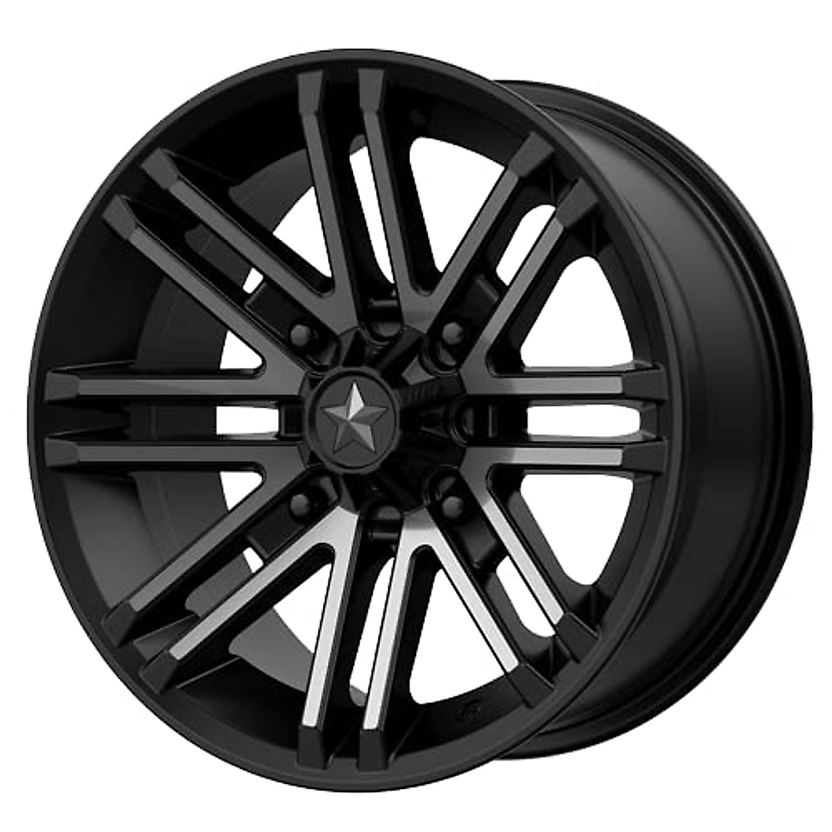 Full Set Of MSA M40 Rogue 16x7 4/137 10MM Wheels