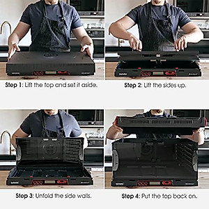 Brod & Taylor SAHARA Folding Food Dehydrator (Stainless Steel Shelves)