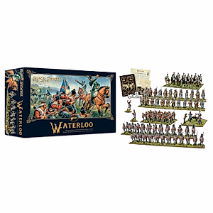 Black Powder Waterloo Second Edition Starter Set 19th Century Military Wargaming Plastic Model Kit