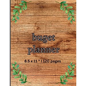 Monthly budget planner 2023-2024: happy planner 2023 for working women I 120 pages, 8.5 x 11 "