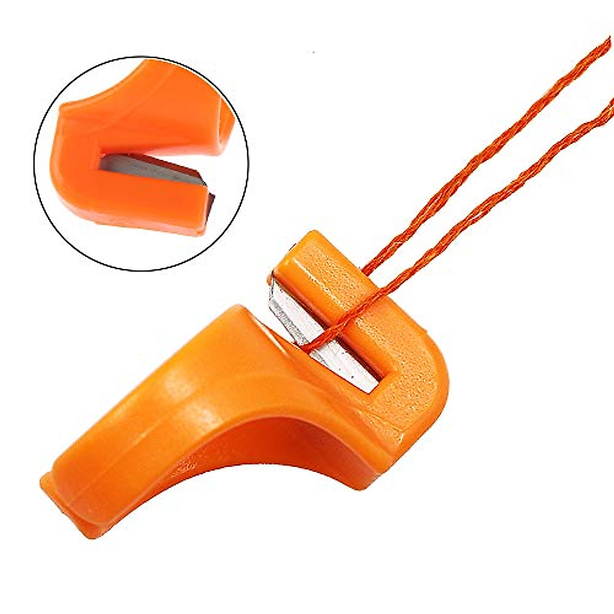 ISKYBOB Set of 9 Yarn Thread Cutter Rings Finger Blade Knife Embroidery Floss Remove Kit Plastic Cross Stitch Cutting Tools for Sewing, Knitting, Crafting