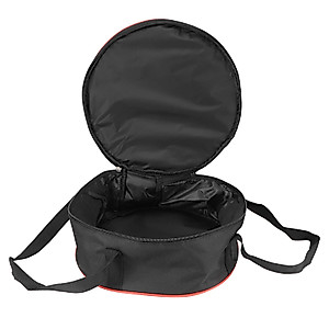 Dishes Storage Bag, China Storage Chest Round Crockery Storage Bag Plate Protectors Travel Bag Large Camping Tableware Dinnerware Bag Cupboard Storage Bag