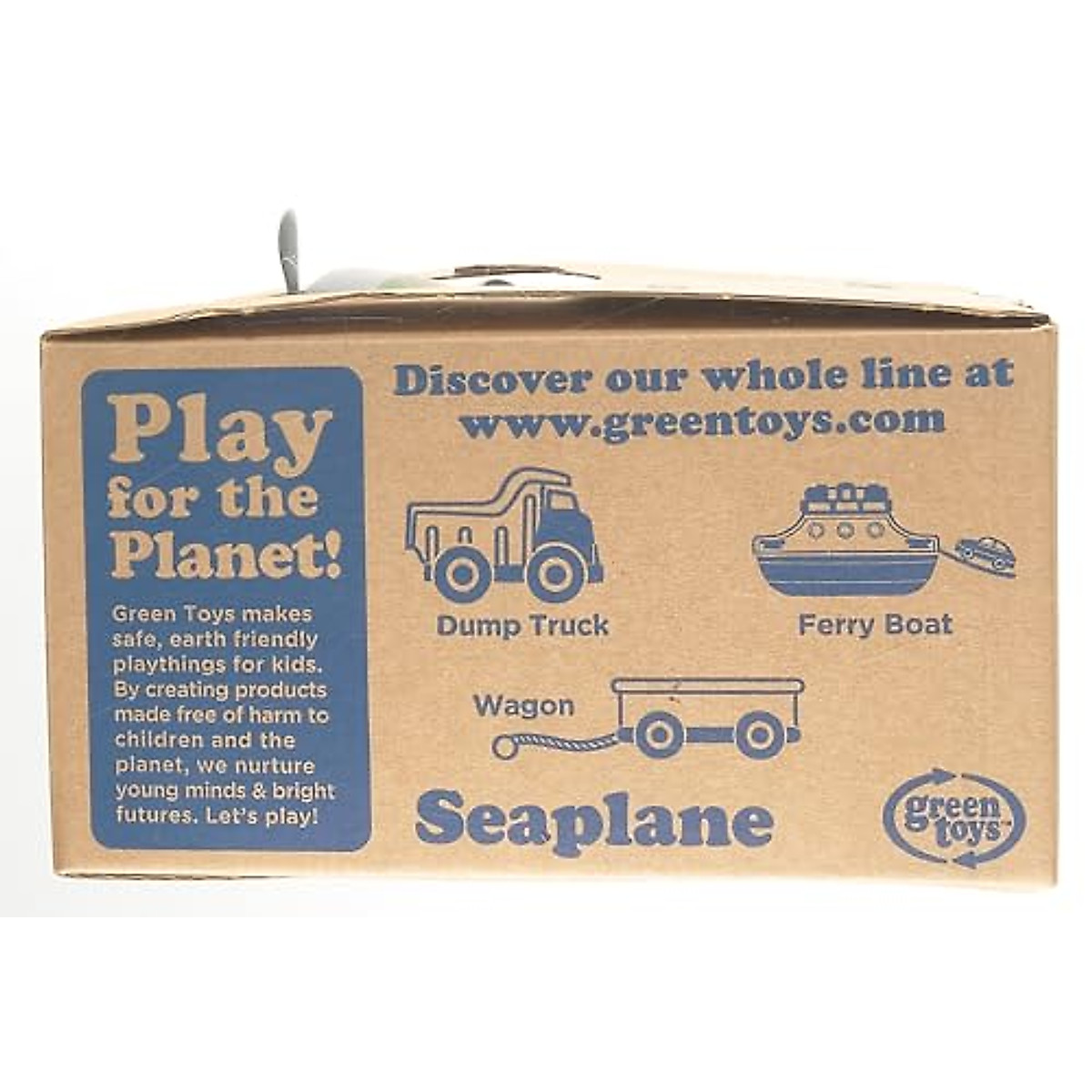 Green Toys Seaplane in Green Color - BPA Free, Phthalate Free Floatplane for Improving Pincers Grip. Toys and Games ,9 x 9.5 x 6 inches