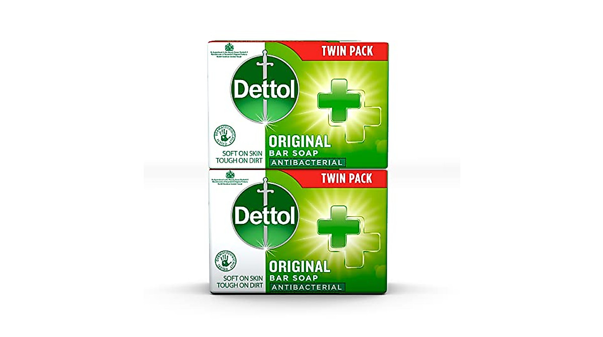 Dettol Anti Bacterial Soap Twin Pack - 100g Fresh Clean
