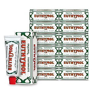 12 x Euthymol Original Toothpaste 75ml