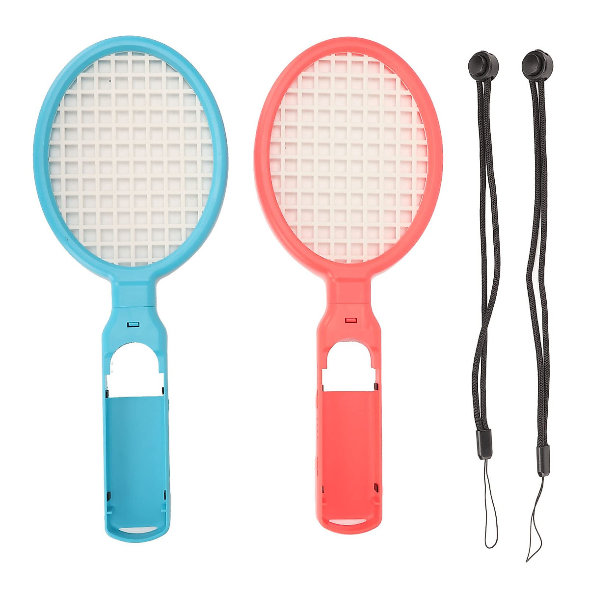 Tennis Racket for Switch, ABS Lightweight Tennis Game Controller, 2 Game Console Tennis Rackets for Switch Game Controller
