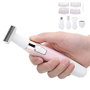 Female Epilator, Multifunctional Electric Usb Rechargeable Female, Painless 5-In-1 Epilator, Suitable For Whole Body Shaving Ladies And Men