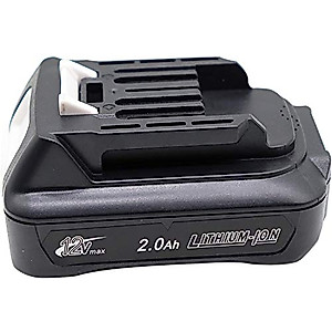 CNBY 2 Pack BL1021B BL1016 2,0Ah 12V/10.8V Battery Replace for Makita 12V Max CXT Lithium-Ion Battery BL1021B BL1016 BL1041B 197339-1 197406-2 BL1040 BL1040B BL1015B