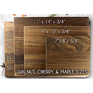 Personalized Cutting Board - Kitchen Measurement Chart, Kitchen Conversion Chart Sign, Cooking Gift, Kitchen Tool, Gift for Bakers, Baking