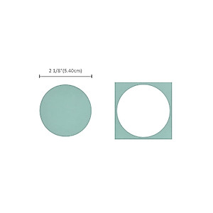 Bira Craft 2 1/8 inch Circle Lever Action Craft Punch for Paper Crafting Scrapbooking Cards