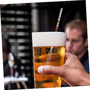 FELTECHELECTR 2 Pcs Sugar Meter Hydrometer for Mead Alcohol Hydrometer Home Brewing Hydrometer Beer Hydrometer Sugar Hydrometer Syrup Hydrometer Test Cup Hydrometer for Beer Borosilicate Glass