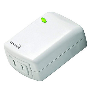 Leviton DW3HL-1BW Decora Smart Wi-Fi Plug-in Dimmer, Works with Amazon Alexa, No Hub Required, 1-Pack, White