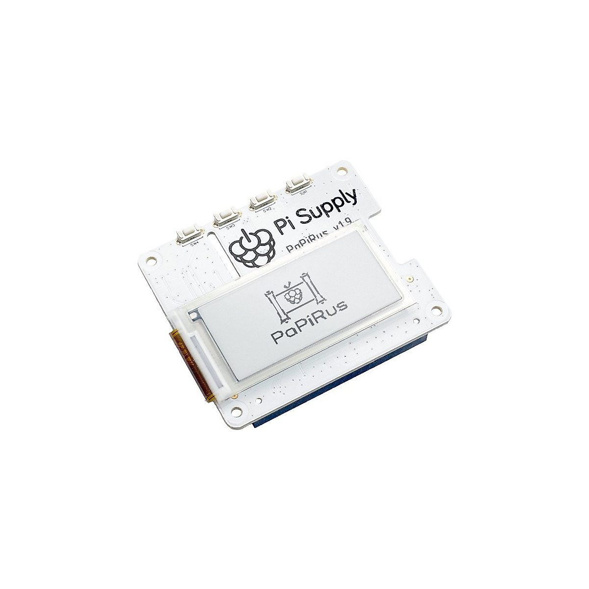 PaPiRus ePaper / eInk Screen HAT for Raspberry Pi - Multi Screen Pack (1.44", 2.0", 2.7")