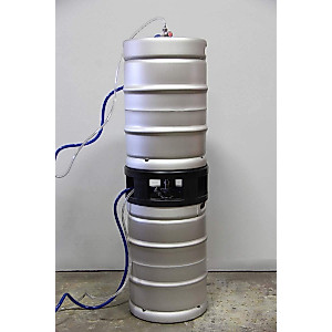 Half-Barrel Keg Spacer - Safely Stack Half-Barrel Kegs and Tap Both the Top Keg and Bottom Keg - Double the Floor Space of Your Walk-In Cooler