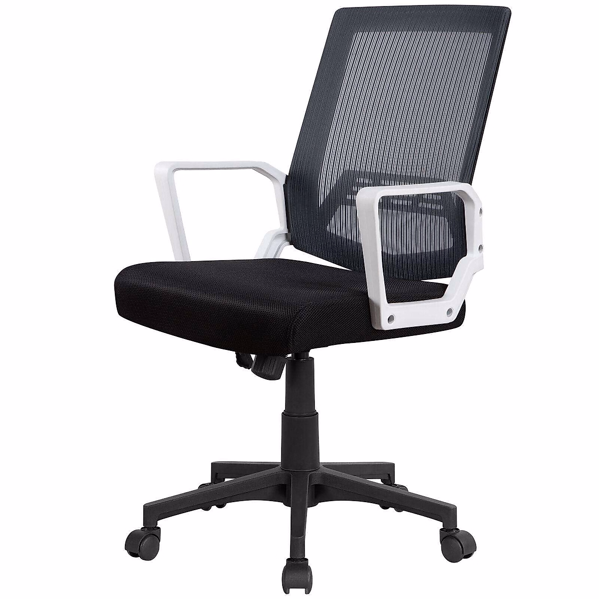 JTSQ Computer Swivel Desk Chair Mid-Back Mesh Office Chair Gaming Chair Office Chair Gaming Desk Computer Chair High Chair Home Office Desk Chairs Office Chairs Home Office Office Furniture